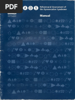 Administration and Scoring Manual WNV | PDF