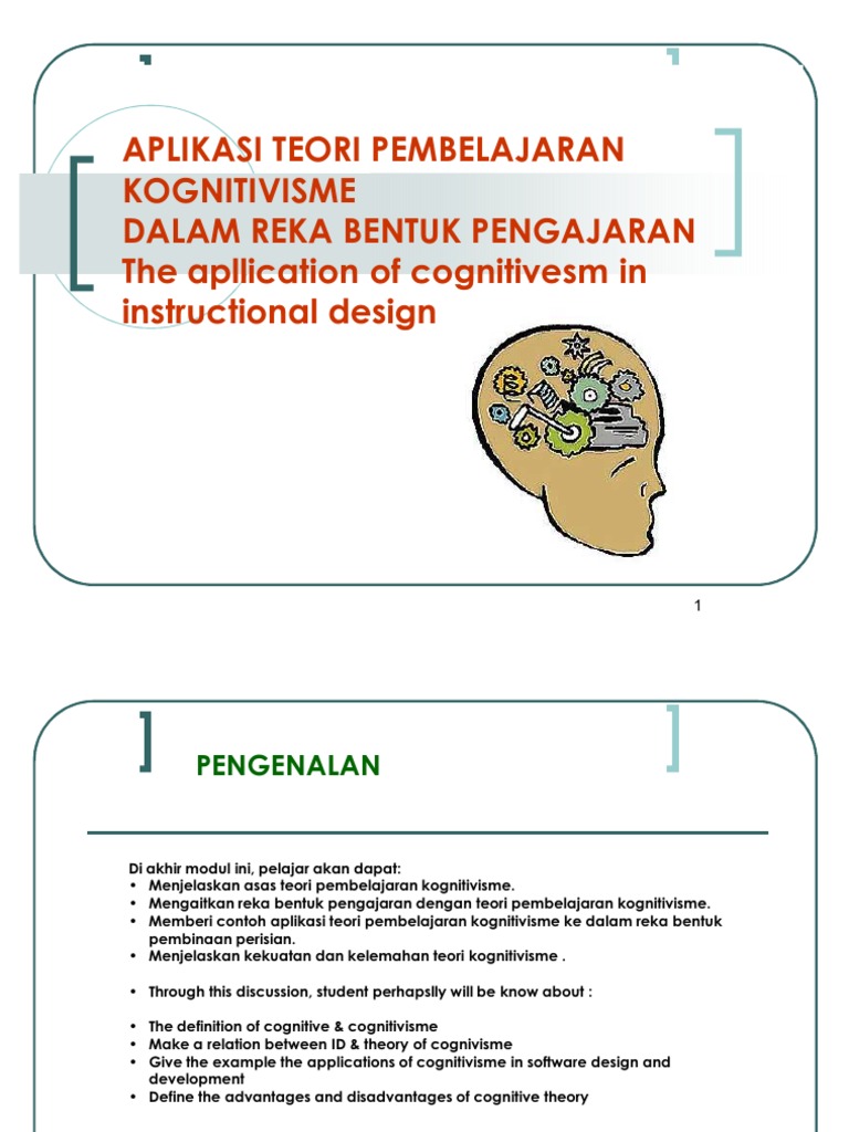Kuliah6-Teori Kognitivisme | PDF