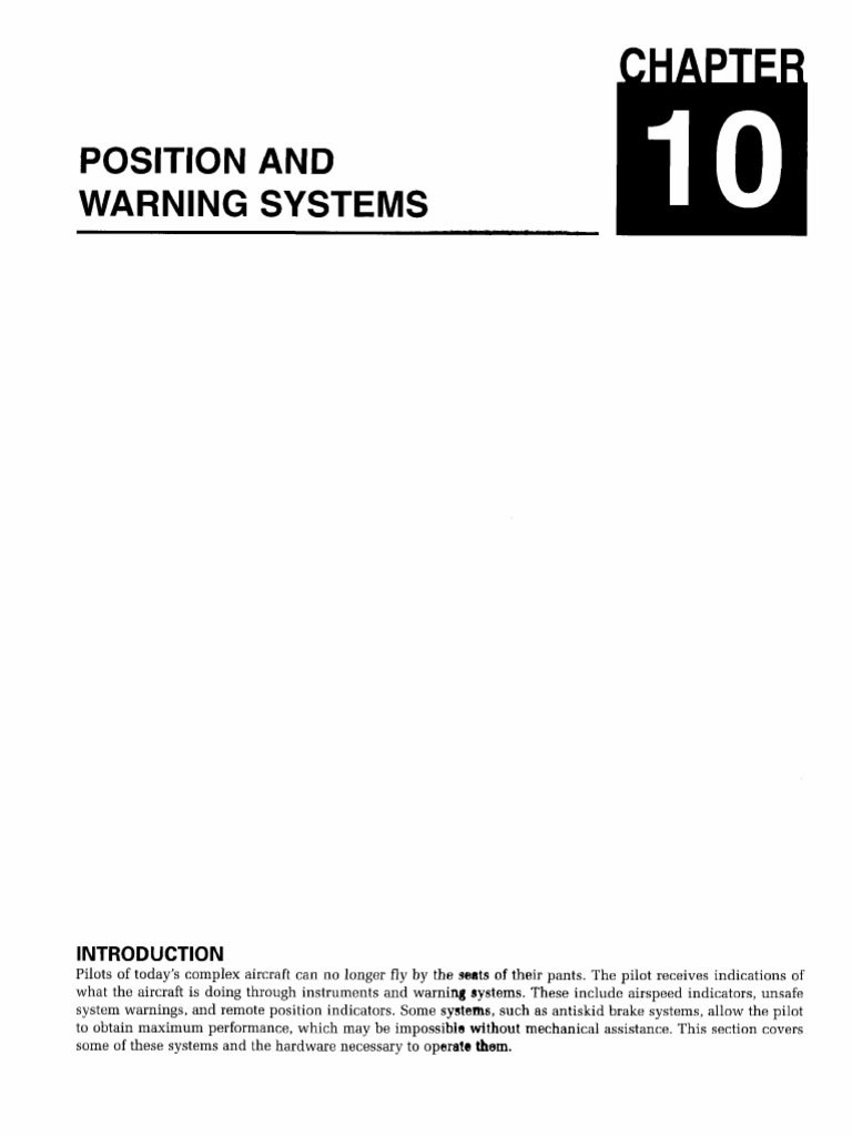 AMTE 227 Aircraft Position and Warning Systems | PDF