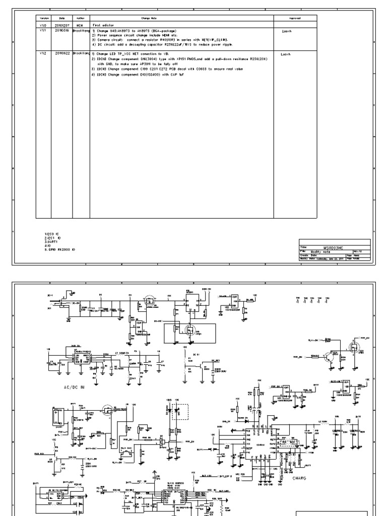 Android Tablet Schematics | PDF | Business