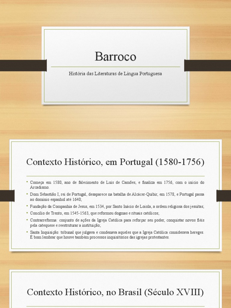 Barroco | PDF | Sociedade de Jesus | Portugal