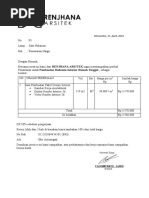 Proposal Penawaran Interior | PDF | Bisnis