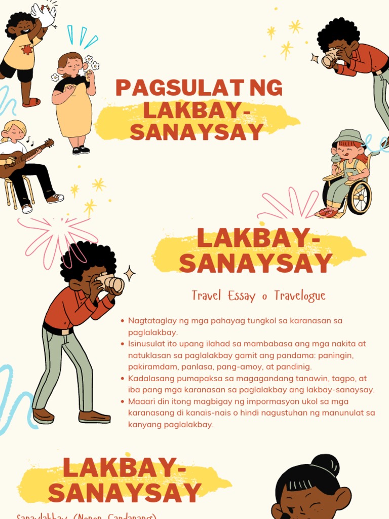 Lakbay Sanaysay | PDF