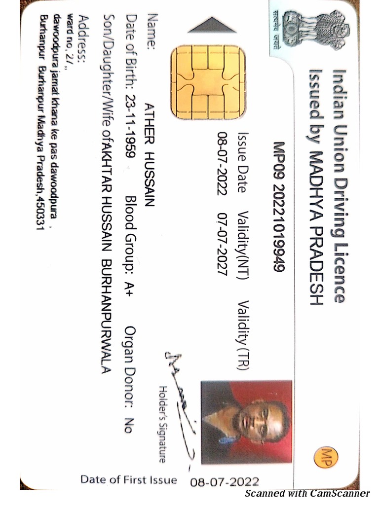 Driving Licence Car | PDF