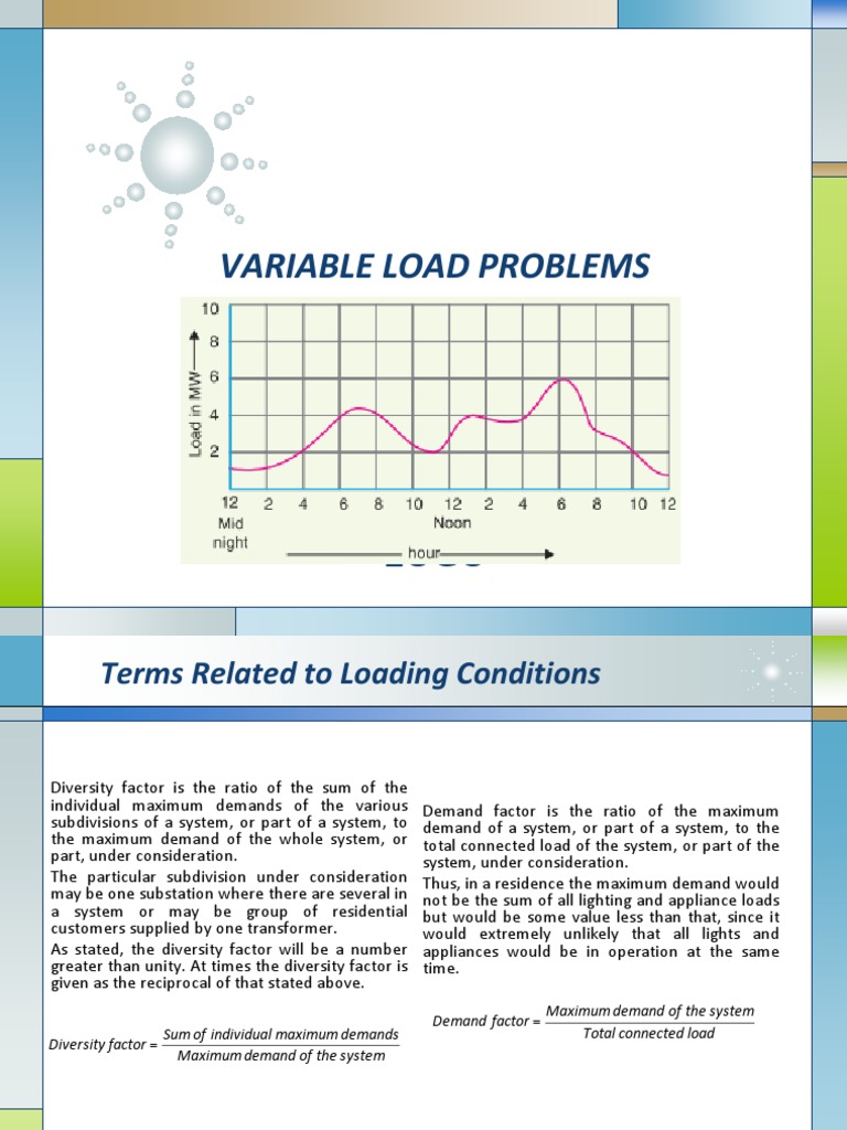 01 Variable Load | PDF | Watt | Power Station