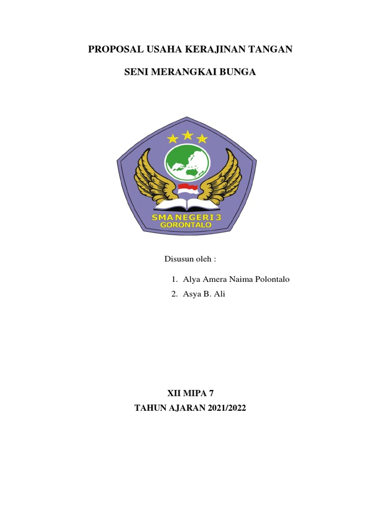 Proposal Prakarya (Alya&Asya - XII MIPA 7) | PDF