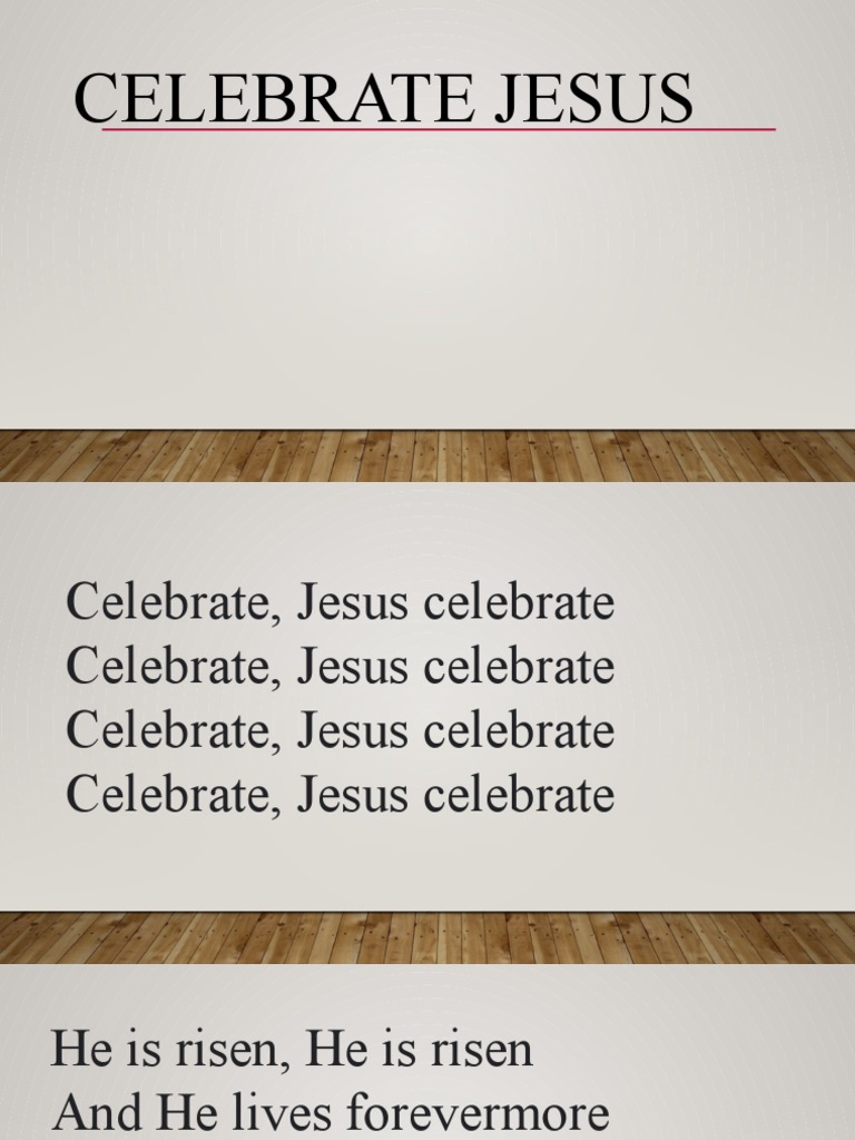 Celebrate Jesus | PDF