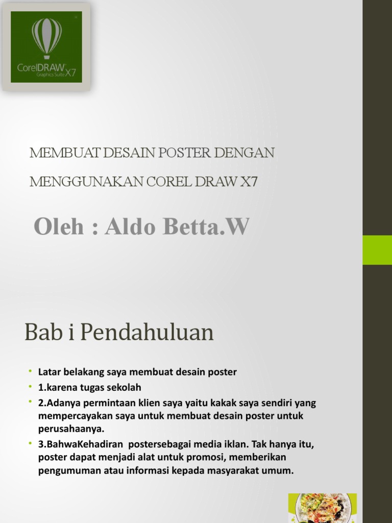 Membuat Desain Poster | PDF