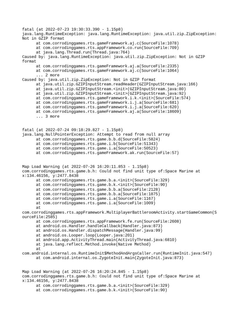 Crashes | PDF | Java (Programming Language) | Software Development Crashes | PDF | Java (Programming Language) | Software Development