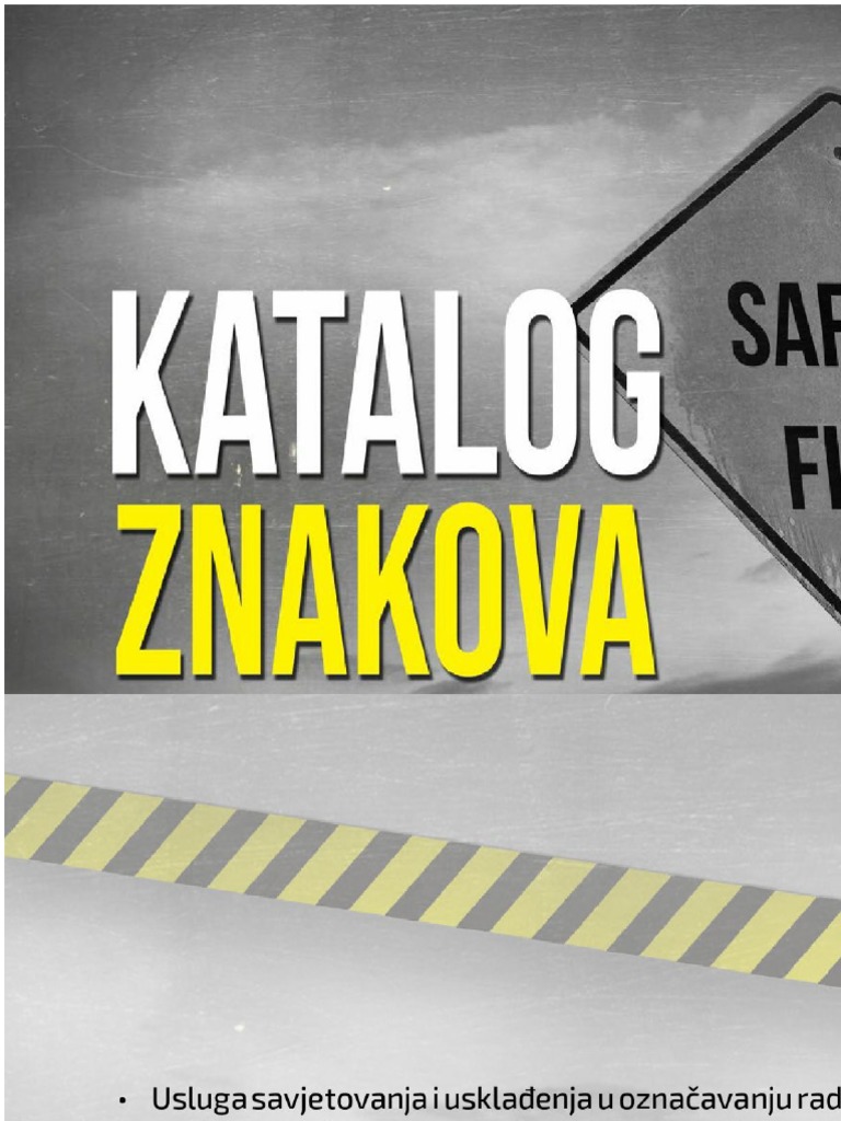 Katalog Znakova Sigurnosti | PDF