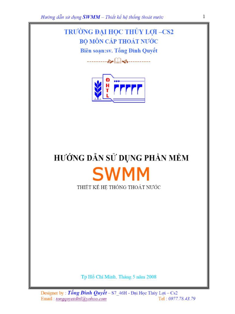 hướng dẫn swmm | PDF