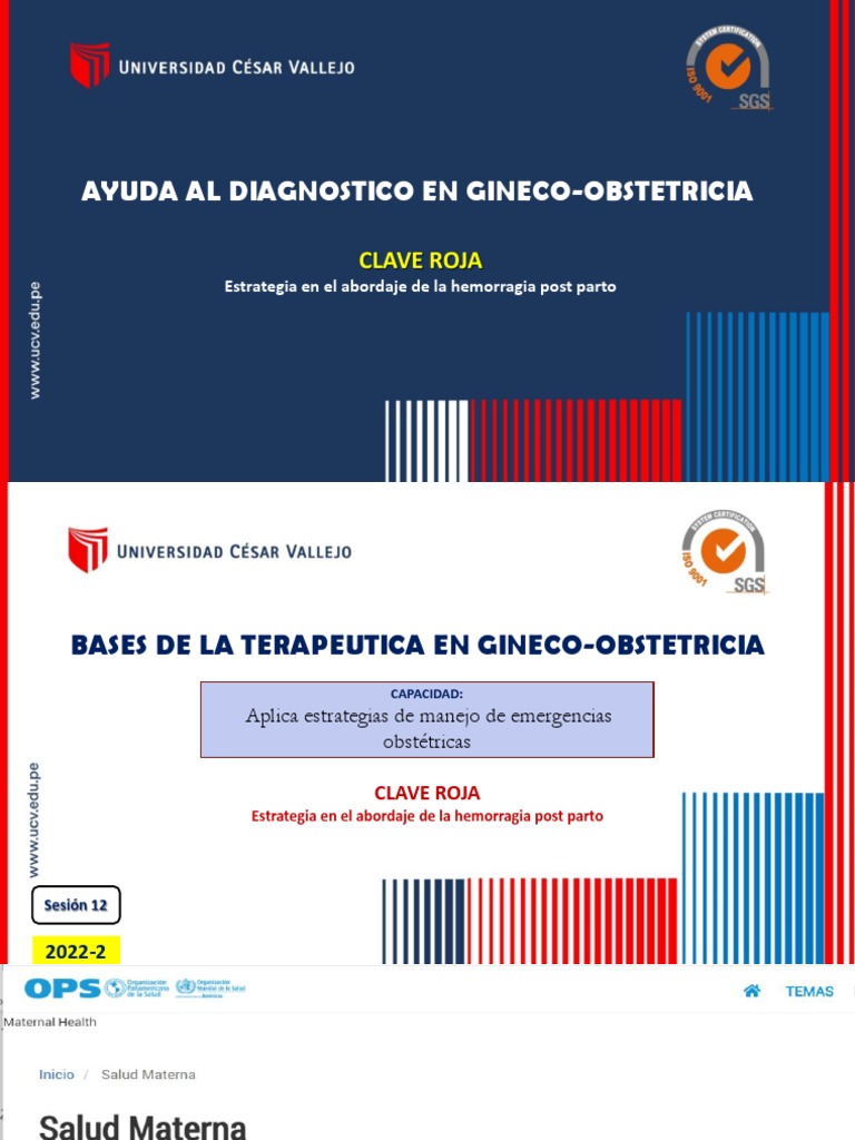 12-SESION Estrategia Clave Roja | PDF | Medicina CLINICA ...