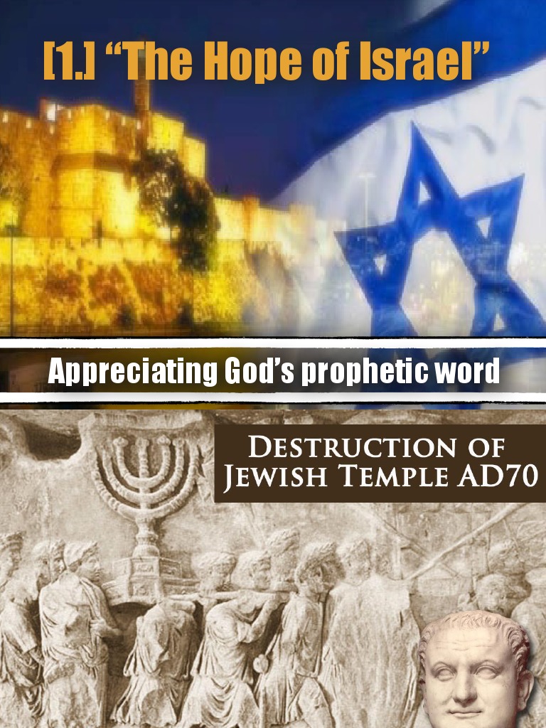 Talk 1 The Hope of Israel | PDF | Israel | World Politics