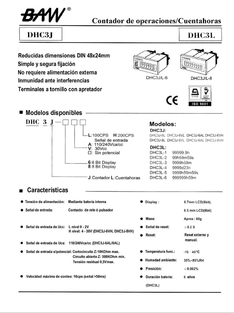 Manual DHC3 L | PDF