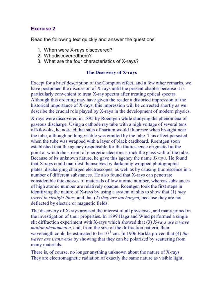 Exercise 2 Scanning | PDF