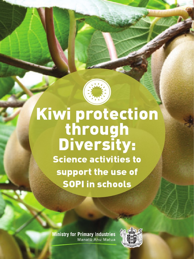 2016 Kiwi Protection Through Diversity Science Activities To Support ...