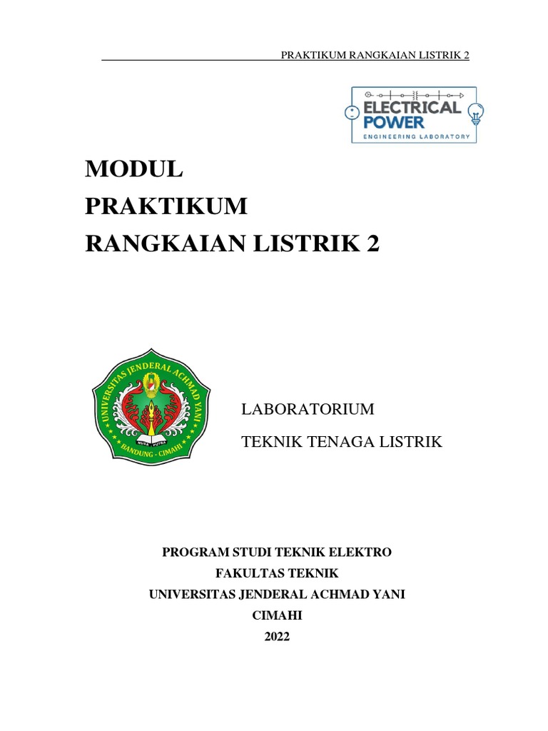 Modul Rangkaian Listrik 2 Pdf