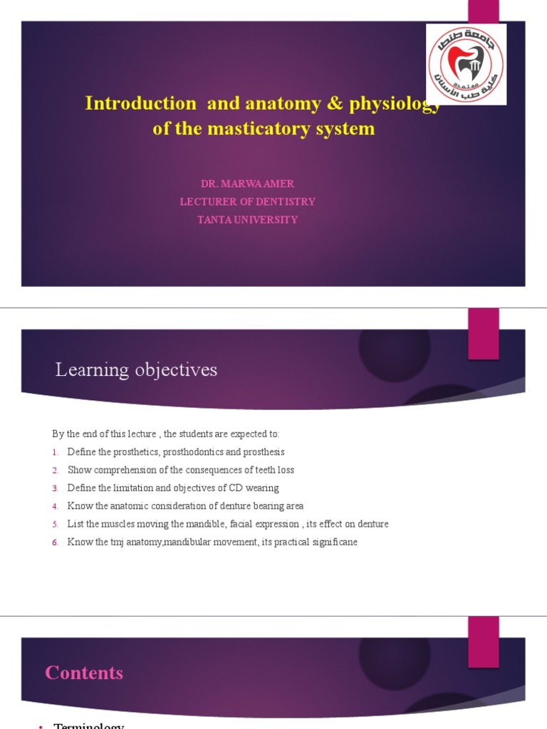 Introduction To Prosthodontics | PDF | Prosthodontics | Dentures
