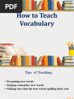 9th Grade Vocabulary Words List | PDF | Reading (Process) | Cognition