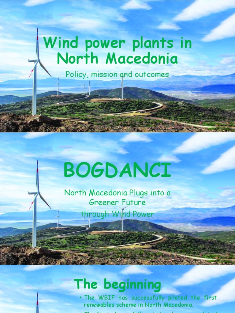 Wind Power Plants Macedonia | Download Free PDF | Wind Power | Wind Farm