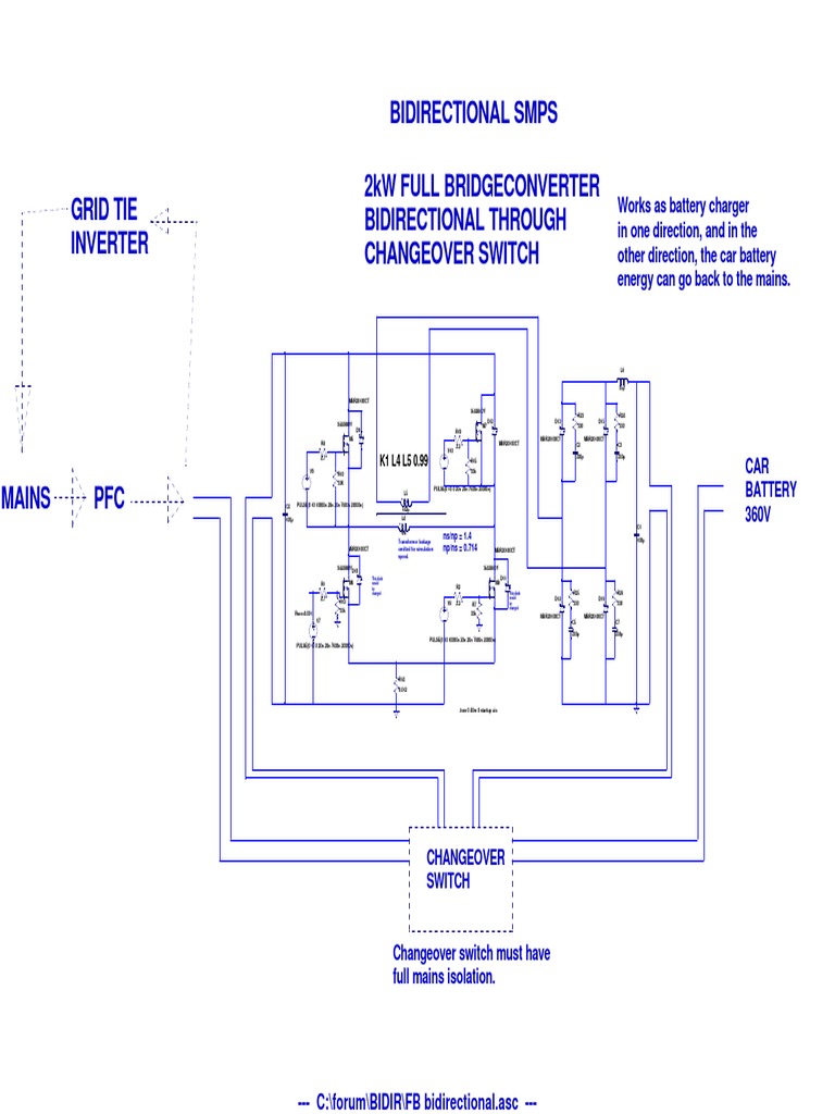 Full Bridge SMPS - Bidirectional | PDF | Power Electronics | Computer ...