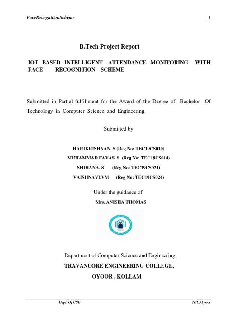 Face Recog Pdf Python Programming Language Computer Programming