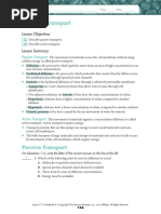 Amoeba Sisters Osmosis Recap Guide | PDF | Osmosis | Cell Biology