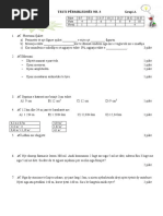 MATEMATIKA 7 Modele Testesh Sipas 3 Mujorëve | PDF