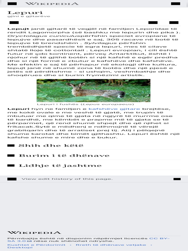 Lepuri - Wikipedia | PDF