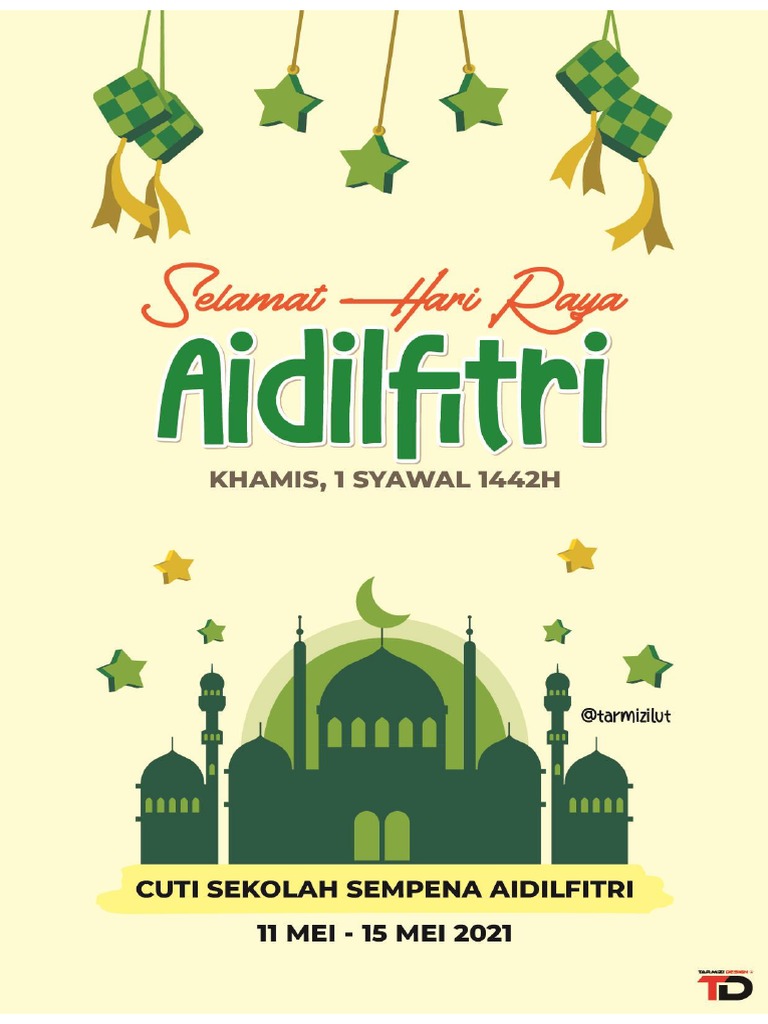 Cuti Raya Aidilfitri 2021 | PDF