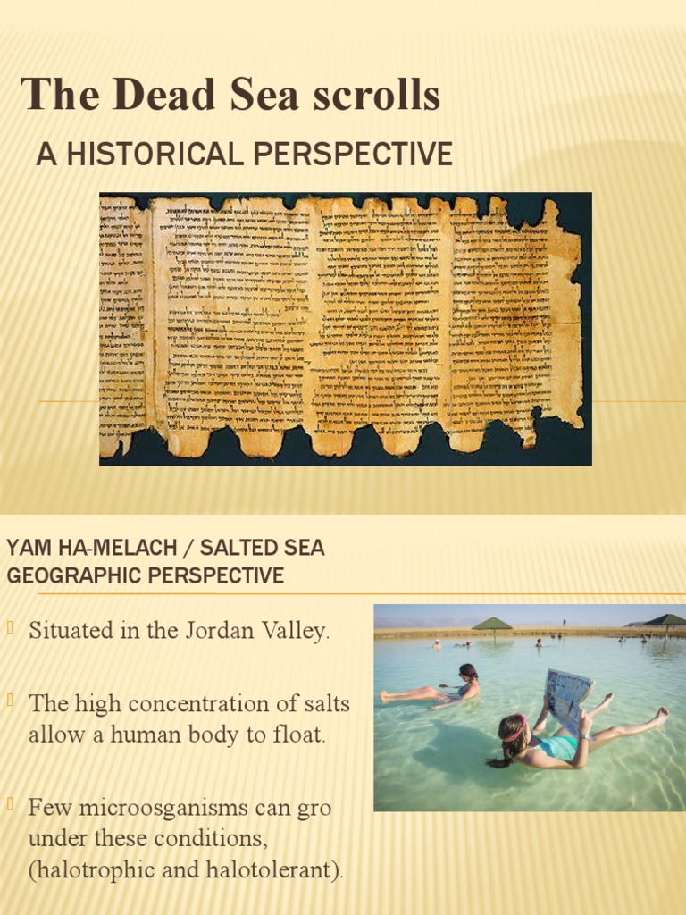 Los Rollos Del Mar Muerto | PDF | Hasmonean Dynasty | Dead Sea