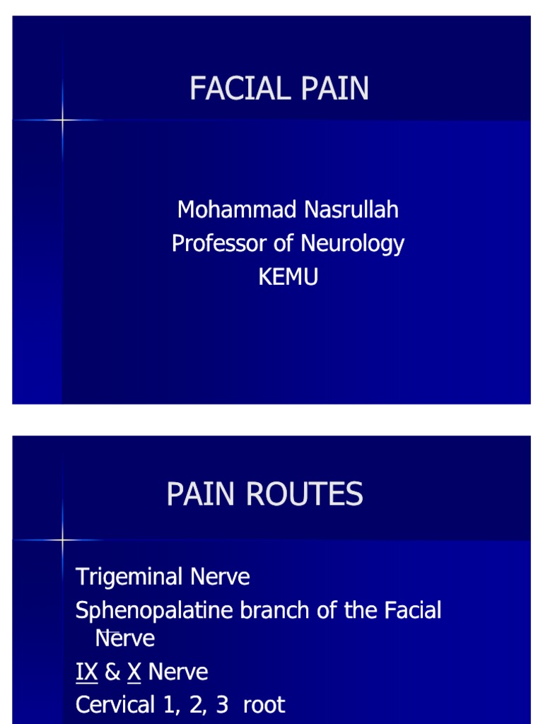 Facial Pain | PDF