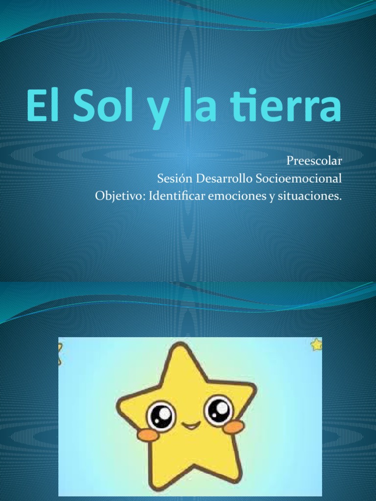El Sol y La Tierra (Cuento Preescolar) | PDF