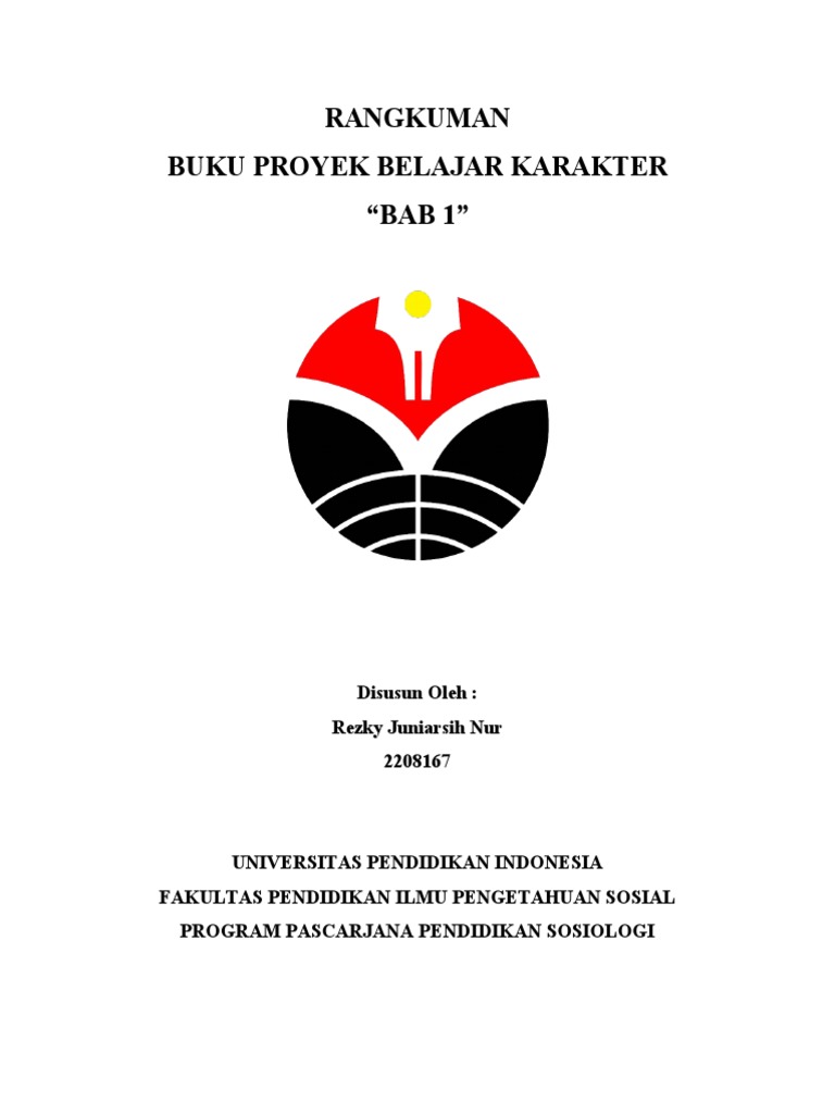 Rangkuman Buku Proyek Belajar Karakter | PDF