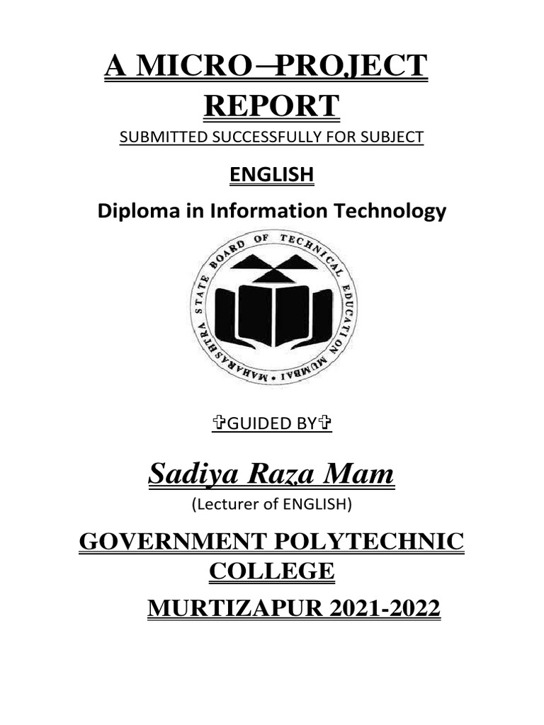 English Microproject | Download Free PDF | Vocabulary | Translations