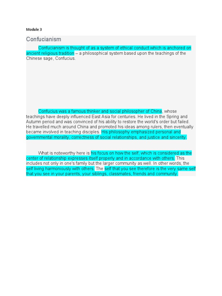 Module 3 UTS | PDF | Four Noble Truths | Tao