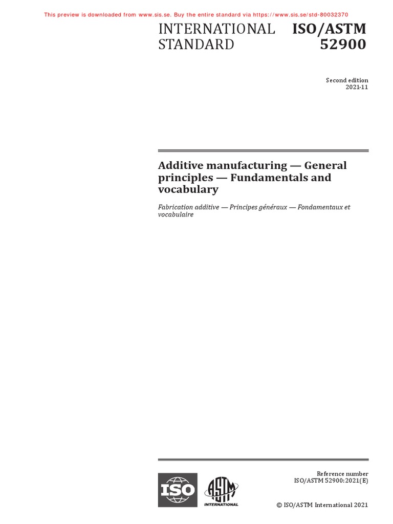 Iso Astm 52900 2021 en PDF | PDF