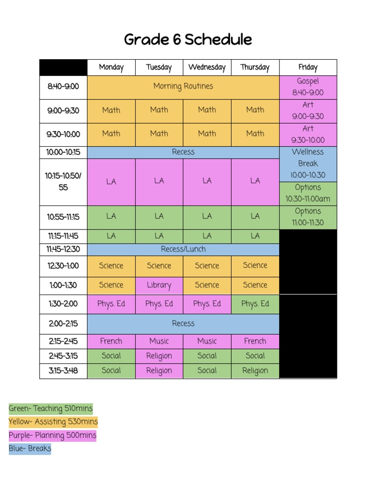 ps1 Schedule Week 1 2 | PDF ps1 Schedule Week 1 2 | PDF