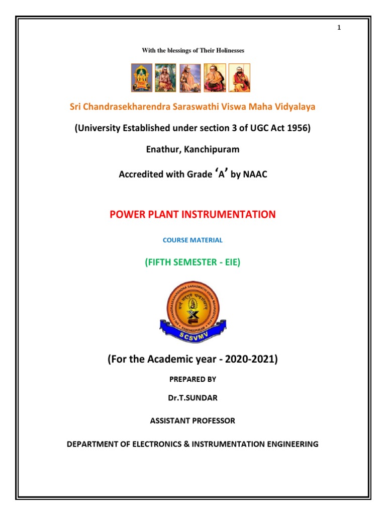 Power Plant Instrumentation - Ts | PDF | Nuclear Reactor | Nuclear Fuel