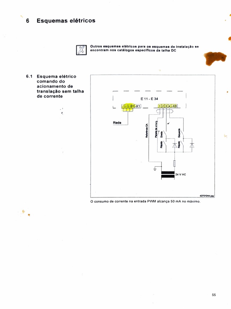 Eletrica E11 E22 Demag | PDF