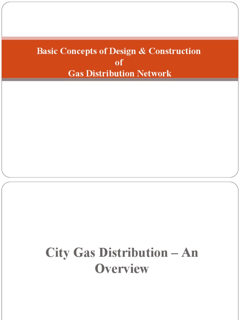 Basic CGD Concept (Elaborative) | PDF | Pipe (Fluid Conveyance ...