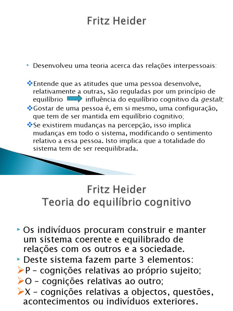 Psicologia Social Fritz Heider Freud | PDF | Sigmund Freud | Complexo ...
