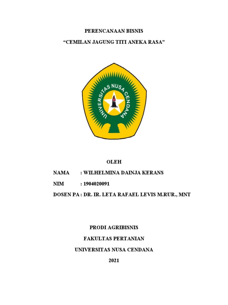 Wilhelmina D. Kerans - Tugas Individu Kwu - Agb3 | PDF