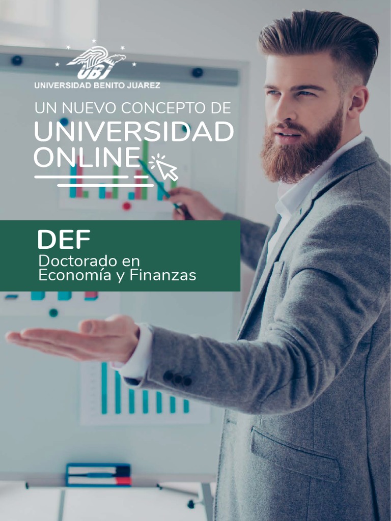 Brochure - Doctorado en Economia y Finanzas 2022 | PDF | Teoría | Doctorado