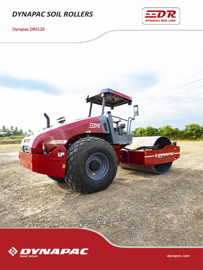 65646-Item-Brochure Dynapac DRS120D | PDF | Engines | Manufactured Goods