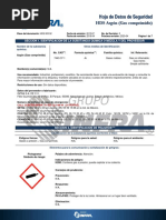 Argon Hoja de Seguridad | PDF | Toxicidad | Argón