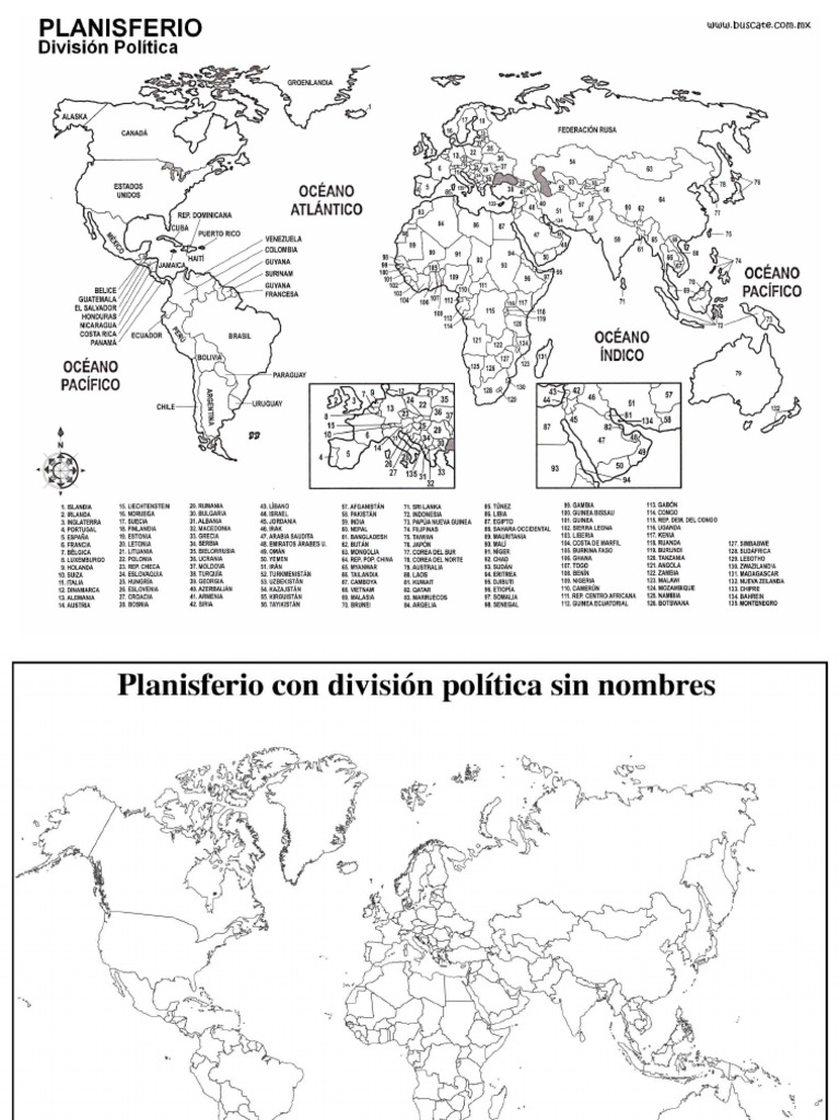 Mapas para Imprimir | PDF