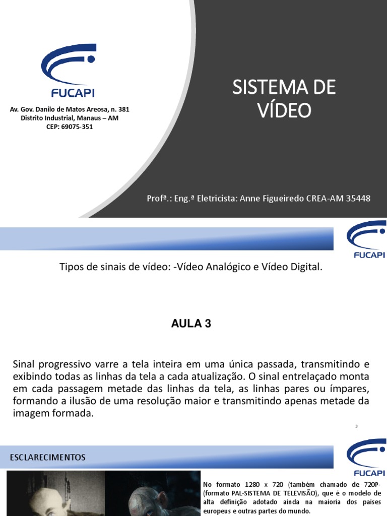 Sistemas de Vídeo: Uma Comparação entre Sinais Analógicos e Digitais ...