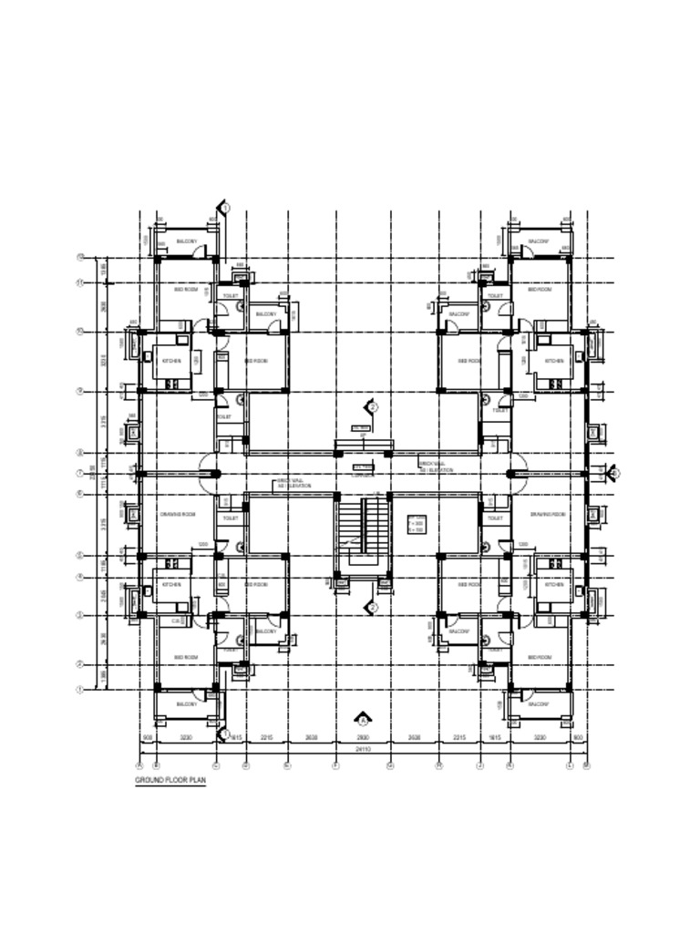 Architectural floor plan dimensions | PDF | Home | Urban Planning