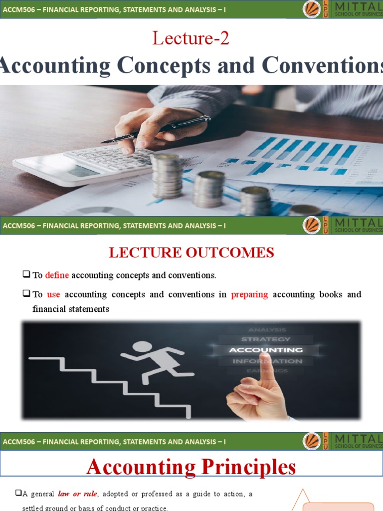 Accounting Concepts and Conventions | PDF | Financial Statement ... Accounting Concepts and Conventions | PDF | Financial Statement ...